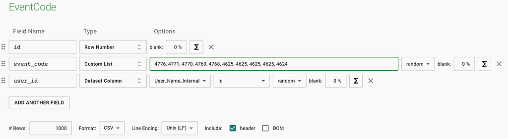 Can I Use A Previous Value Generated By Mockaroo To Influence The Next Value Created By Mockaroo